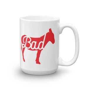 Bad Ass Mug, Pun Gift, Bad-ass Gift, Gift for Guy, Gift for Girl, Bad ...