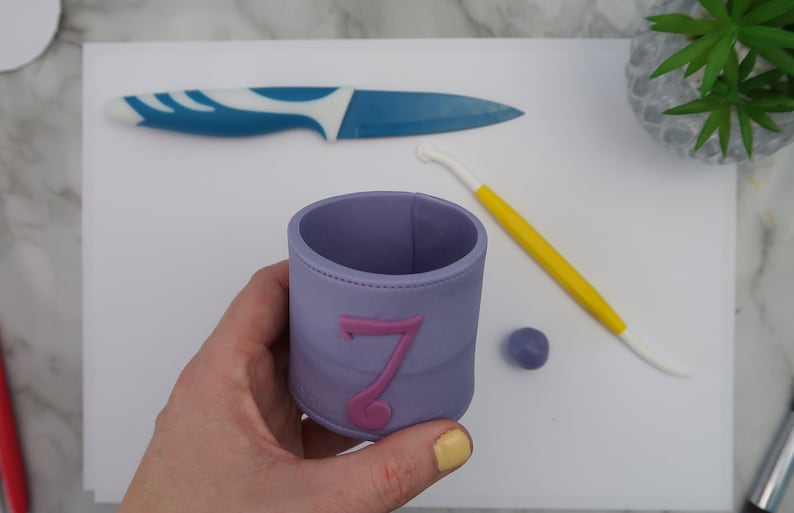 Art Artist Cake Topper Tutorial Templates PDF Pattern Set | Etsy