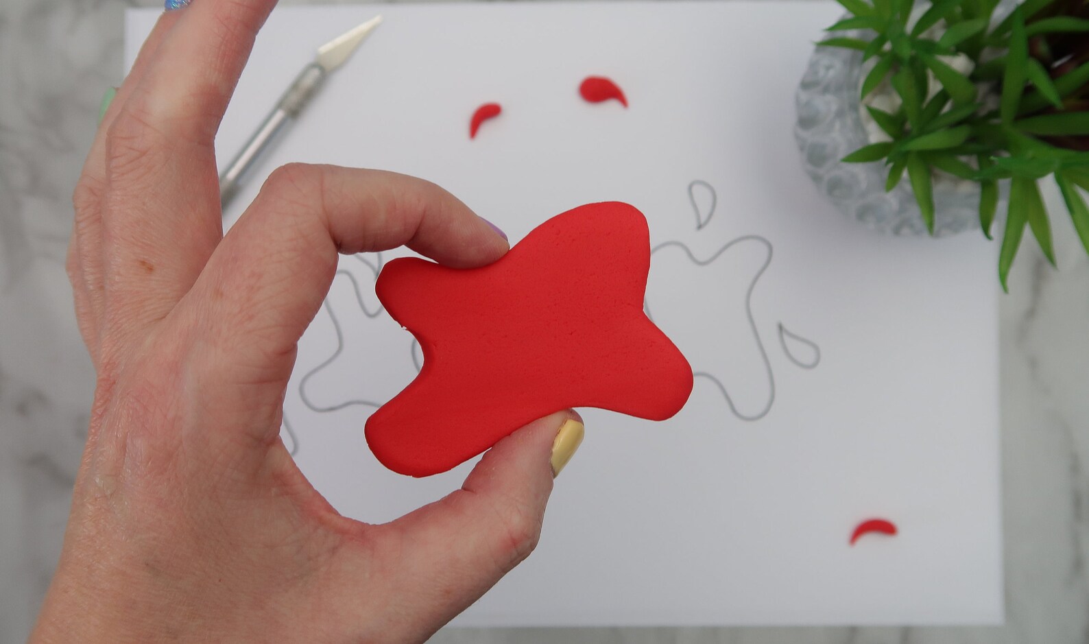 Art Artist Cake Topper Tutorial Templates PDF Pattern Set Edible ...