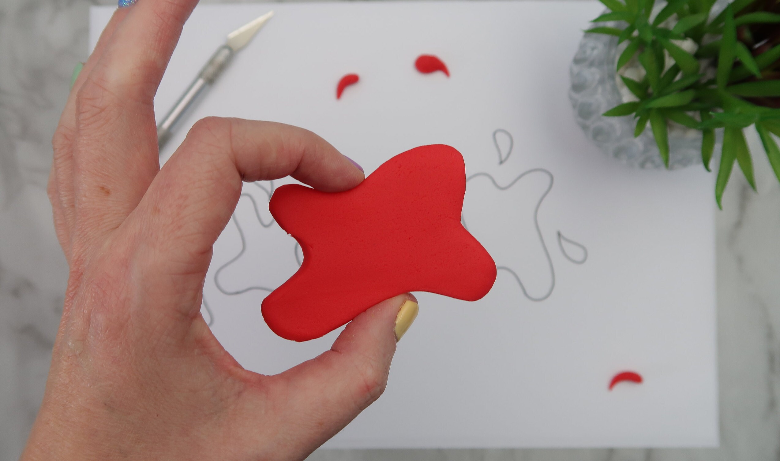 Art Artist Cake Topper Tutorial Templates PDF Pattern Set - Etsy UK