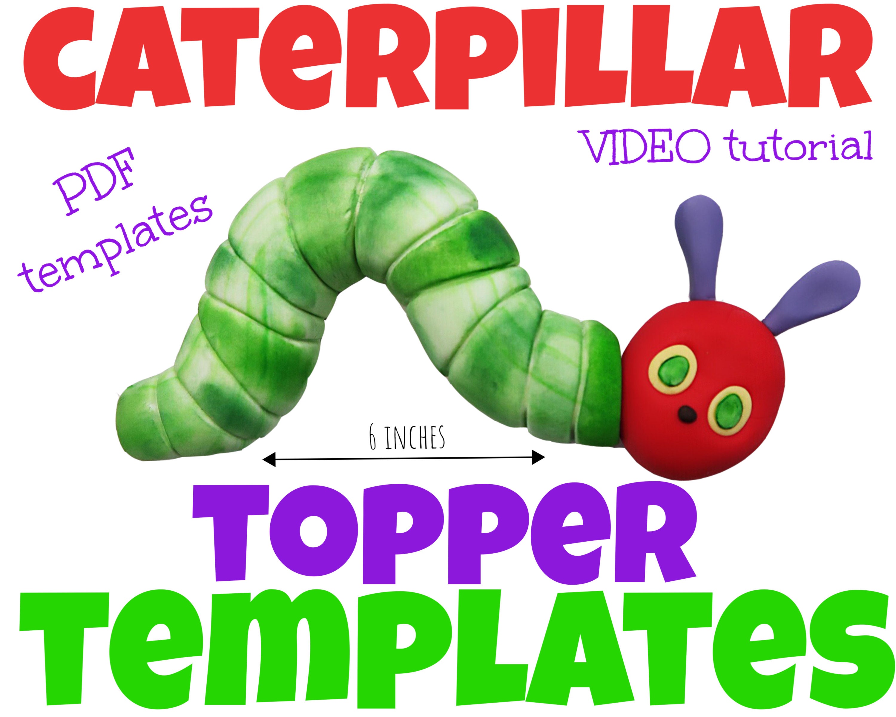 Very Hungry Caterpillar Template