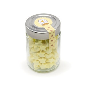 Gratitude Jar With Quotes and Reminders in Paper Stars to Encourage ...