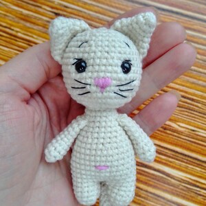 Kitten Crochet Pattern, Little Crochet Cat. Crochet Cat Pattern ...