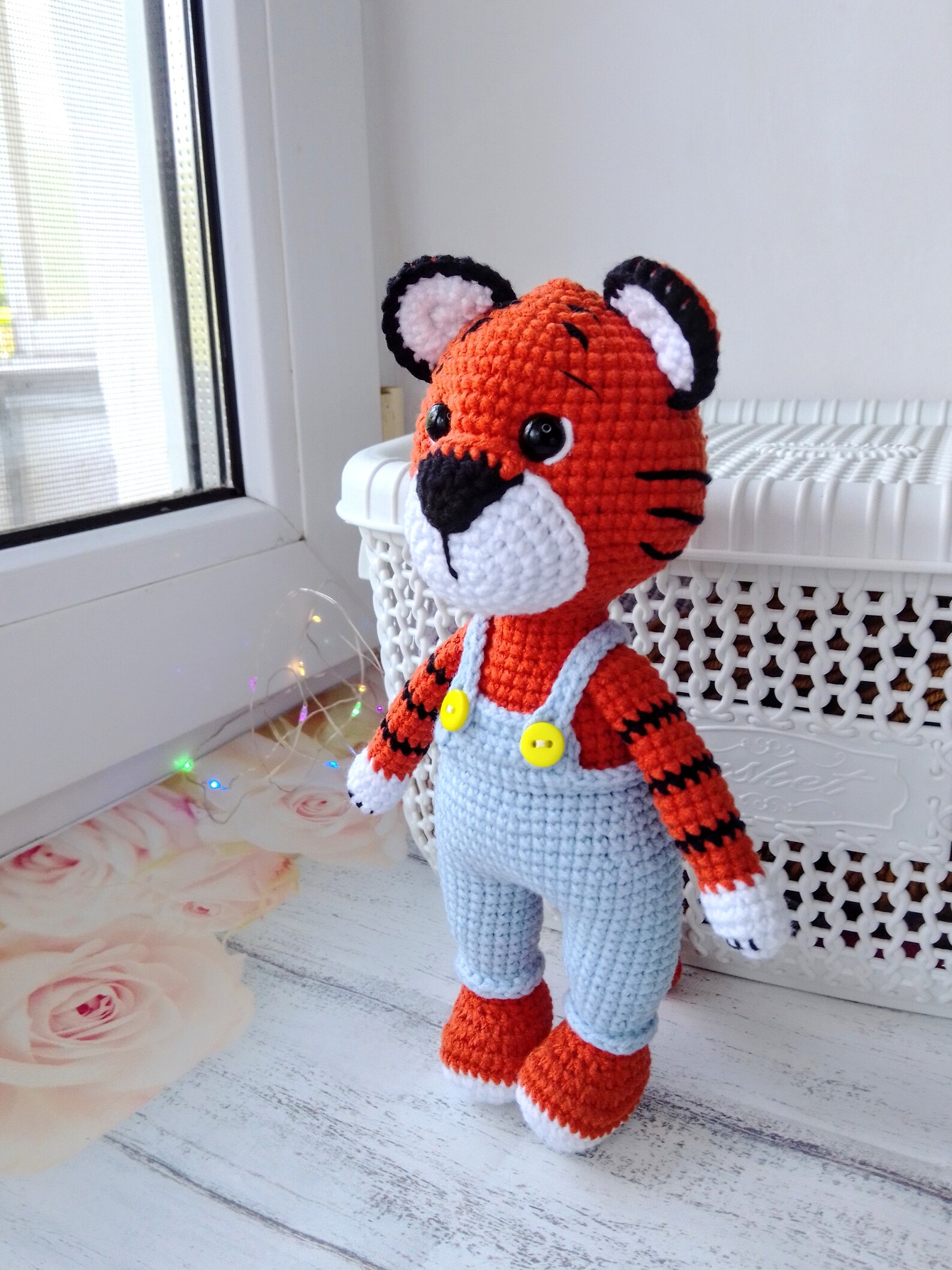 Soft Toy Tiger. Stuffed Toy Tiger . Crochet Tiger Symbol of | Etsy