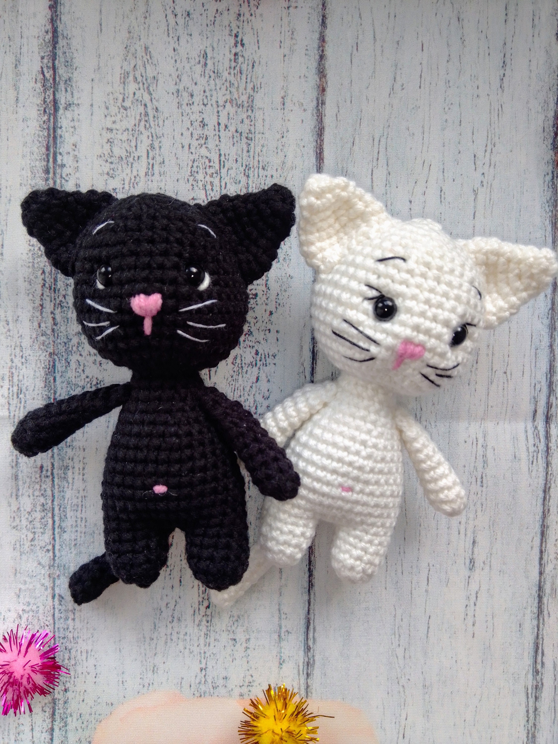 Kitten Crochet Pattern Little Crochet Cat. Crochet Cat - Etsy