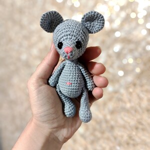 Mouse Crochet Pattern,little Mouse Crochet Pattern,amigurumi Mouse ...