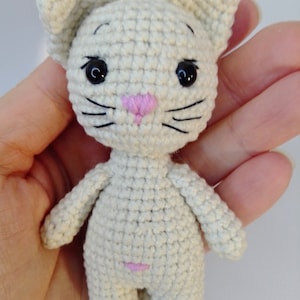 Kitten Crochet Pattern, Little Crochet Cat. Crochet Cat Pattern ...