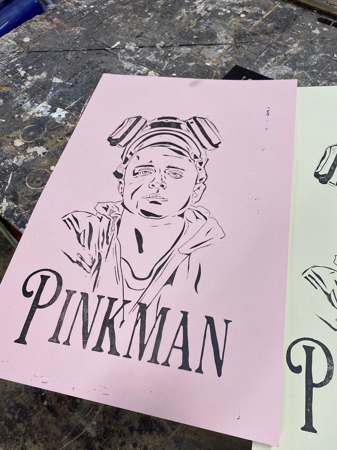 Jesse Pinkman Vandercook Print / Letterpress Poster / Breaking Bad ...