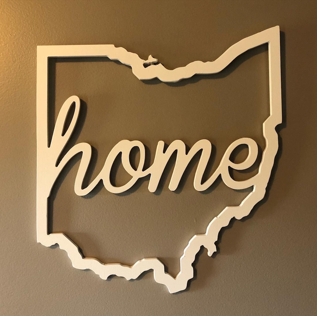 Ohio Home Sign - Etsy