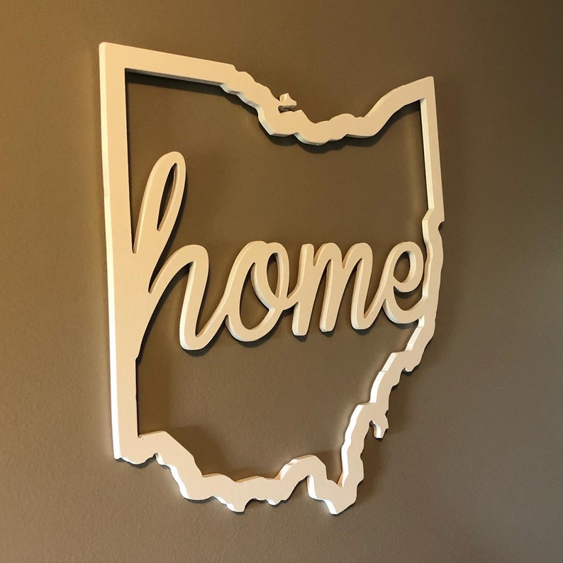 Ohio Home Sign - Etsy