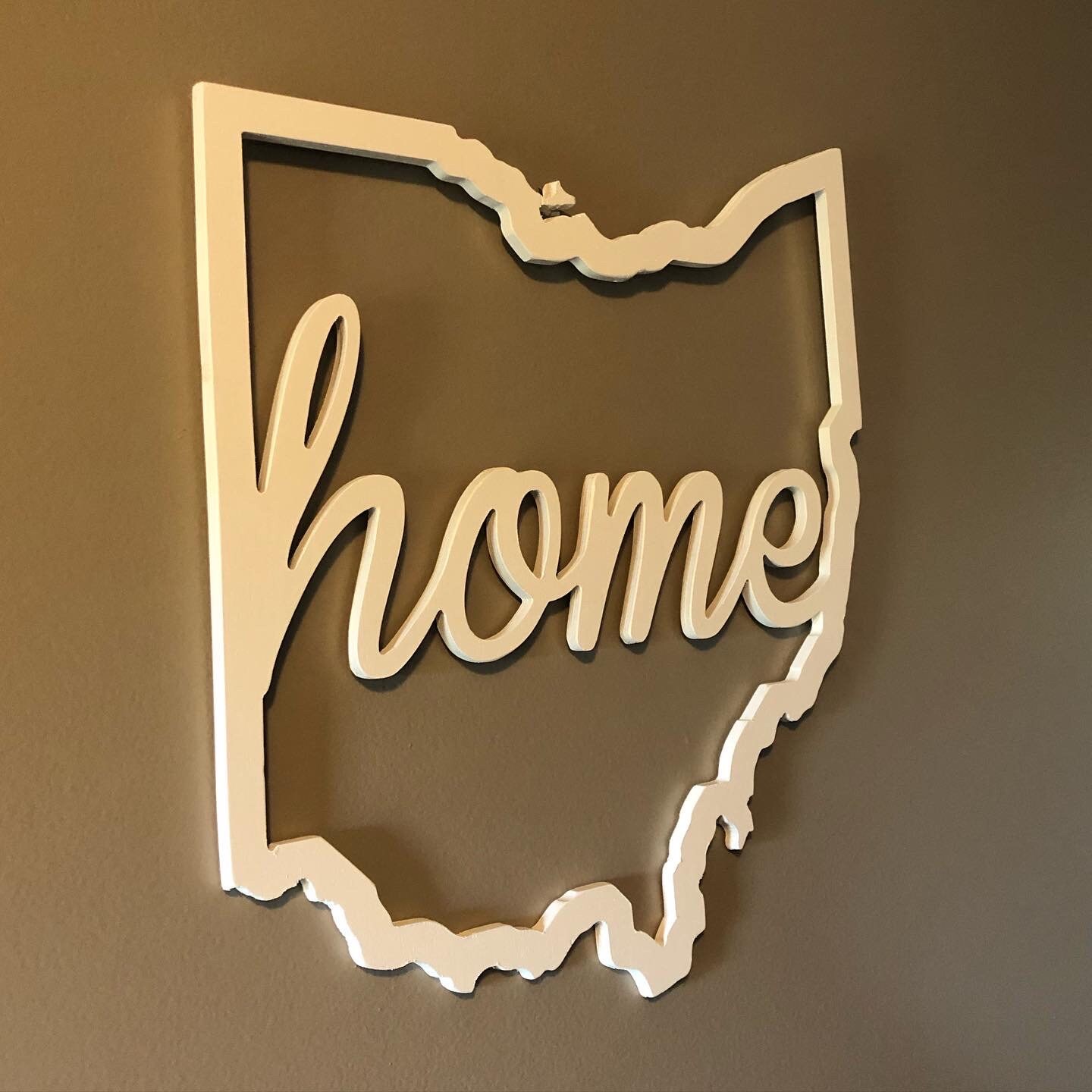 Ohio Home Sign - Etsy