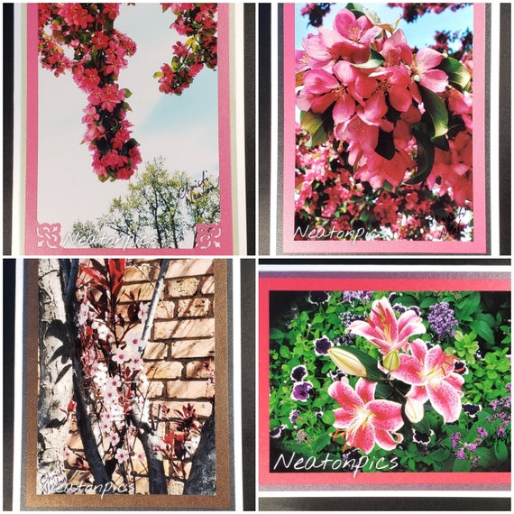 Spring Collection Handmade Photo Greeting Cards 5X7 Blank | Etsy