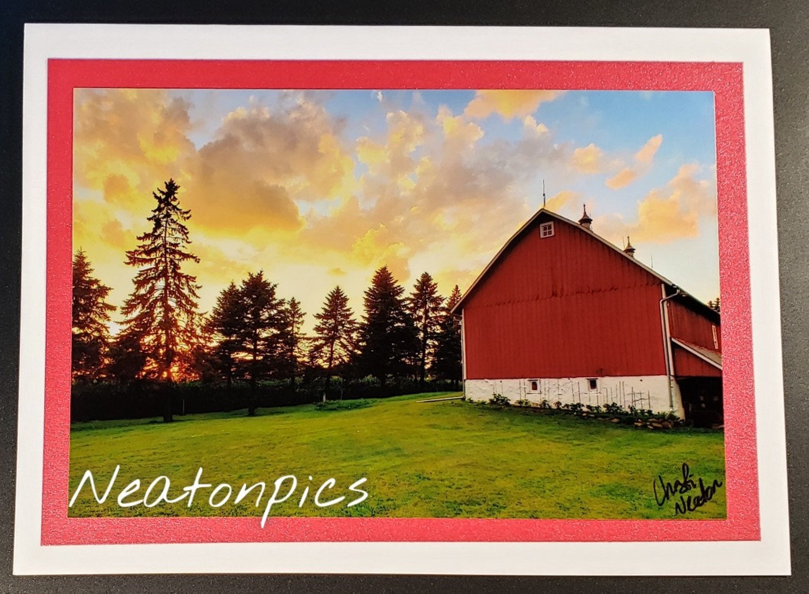 Farm Country Handmade Photo Greeting Cards 5X7 Blank Any | Etsy