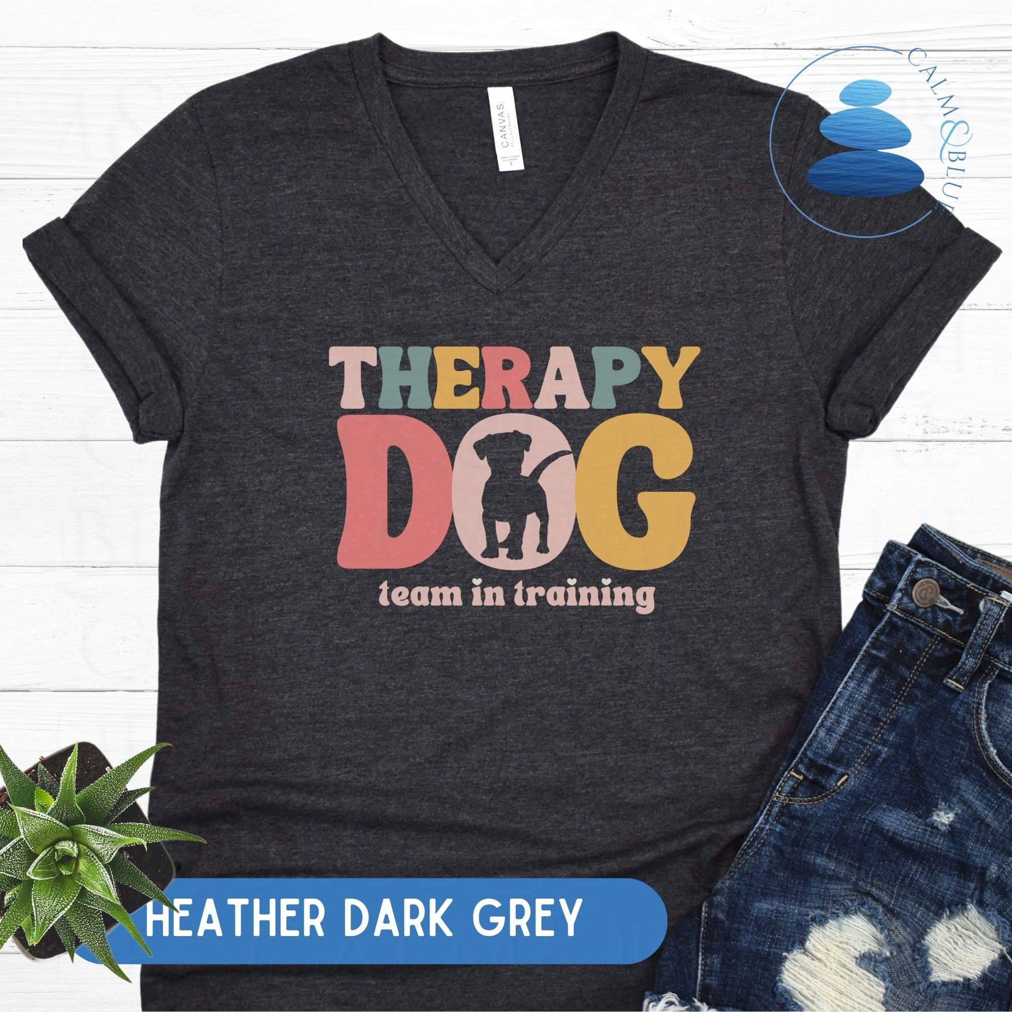 Therapy Dog in Training Shirt, Assistance Dog in Training, Dog T-shirt ...