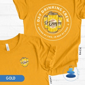 Day Drinking Shirt, Drinking Lake T Shirt, Gift for Day Drinker, Lake ...