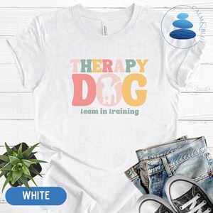 Therapy Dog in Training Shirt, Assistance Dog in Training, Dog T-shirt ...