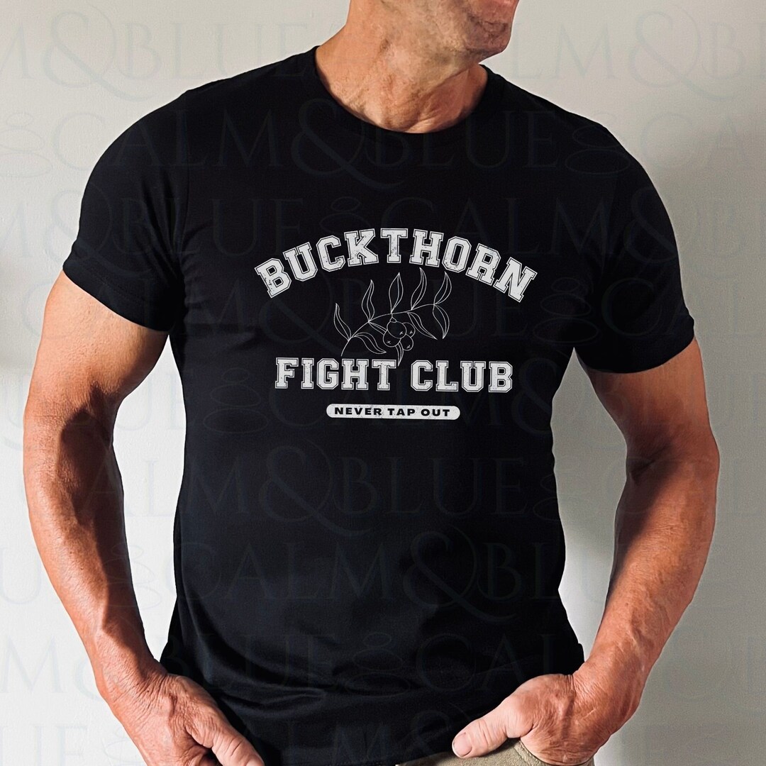 Buckthorn Fight Club T-shirt: Invasive Species Tee - Etsy