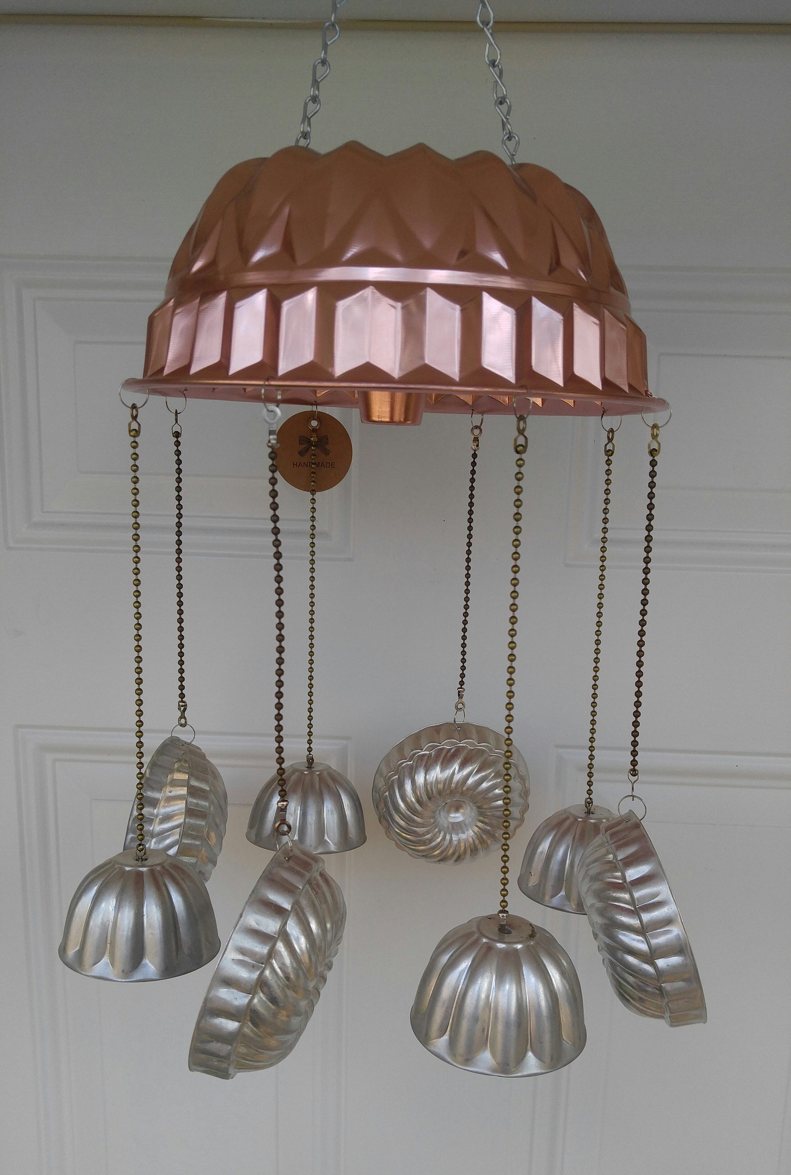Vintage Copperplate Bunt Mold Chime - Etsy