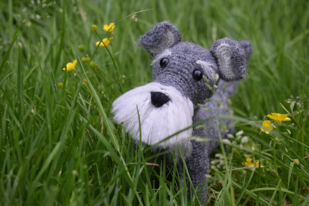 Schnauzer Crochet Pattern | Crochet Pattern Schnauzer | Crochet | Hooks ...