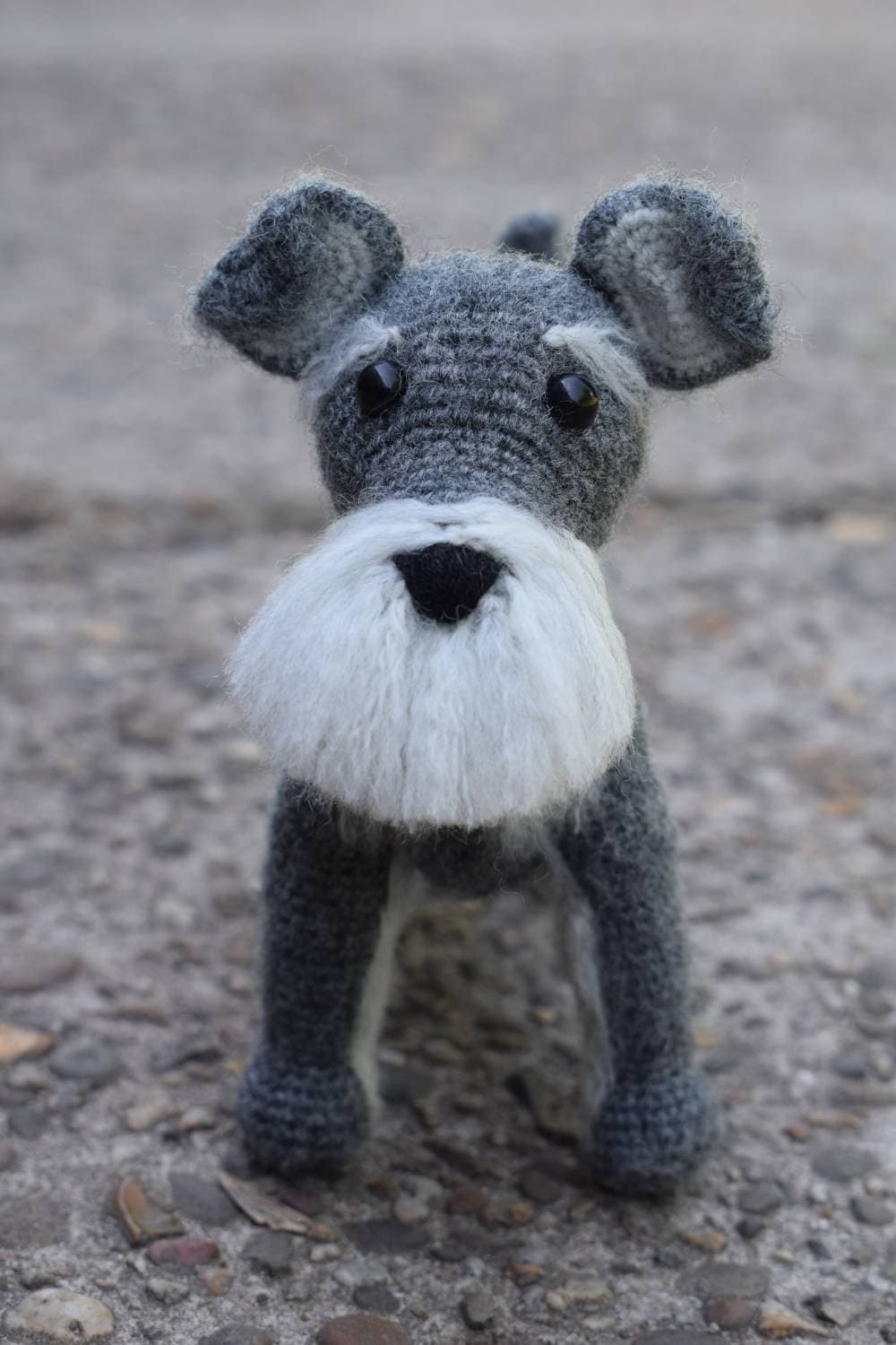 Schnauzer Haakpatroon Crochet Pattern Schnauzer Crochet - Etsy