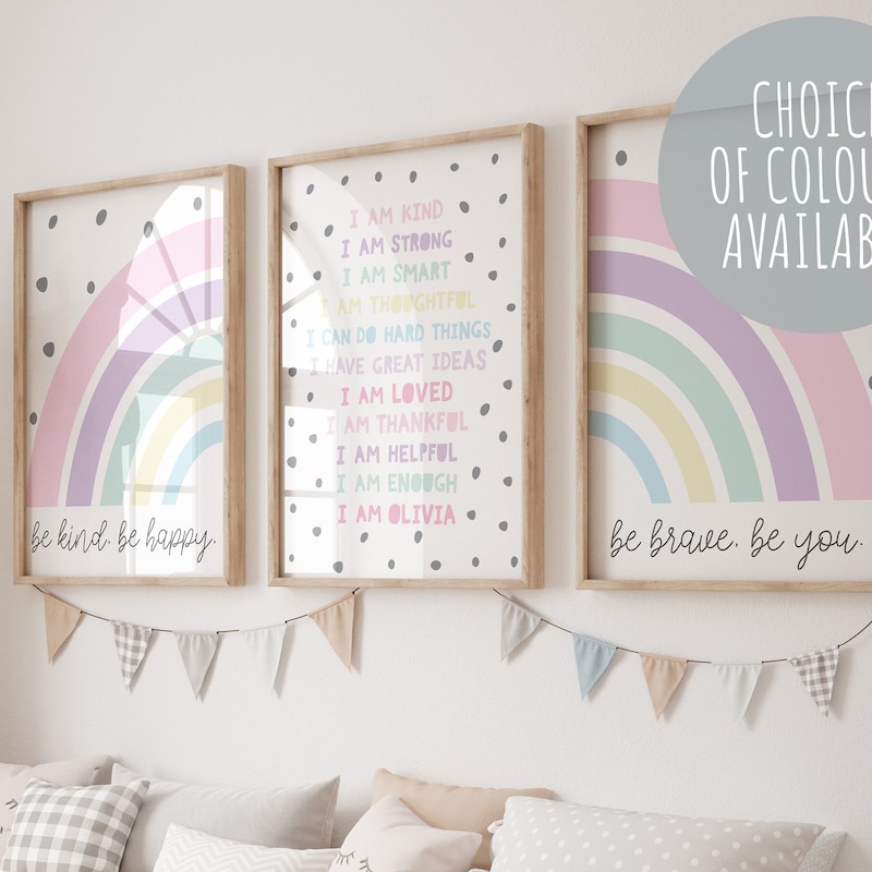 Rainbow Room Decor - Etsy