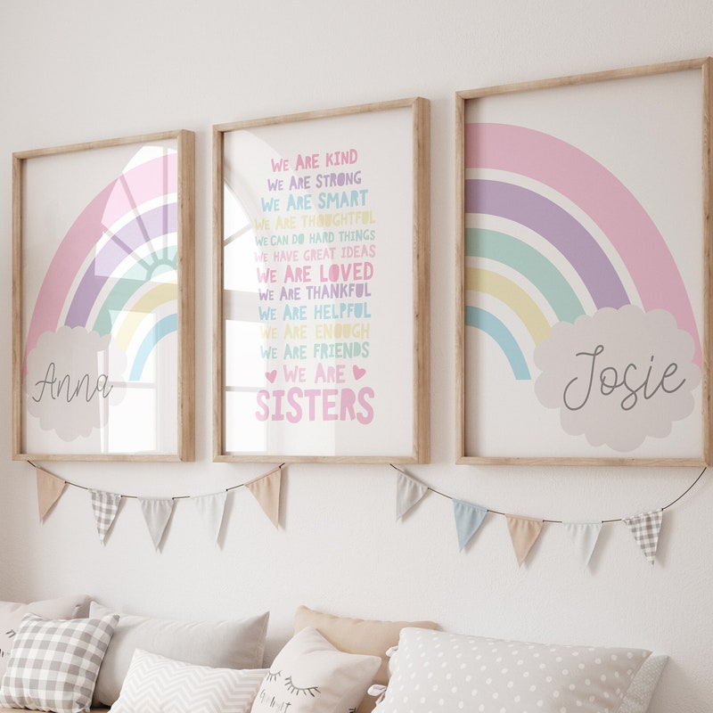 Sisters Wall Art - Etsy