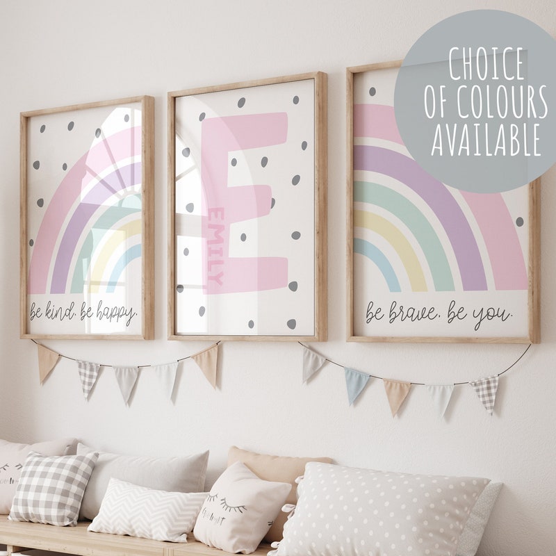 Pastel Rainbow Decor - Etsy