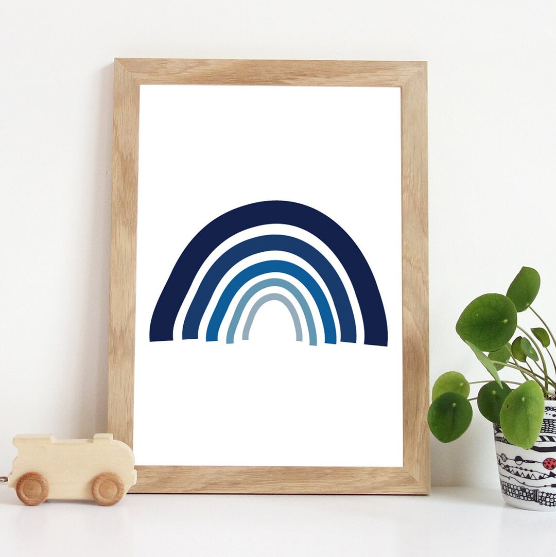 Boys Nursery Prints, Rainbow Print, Playroom Prints, Boys Bedroom Decor ...