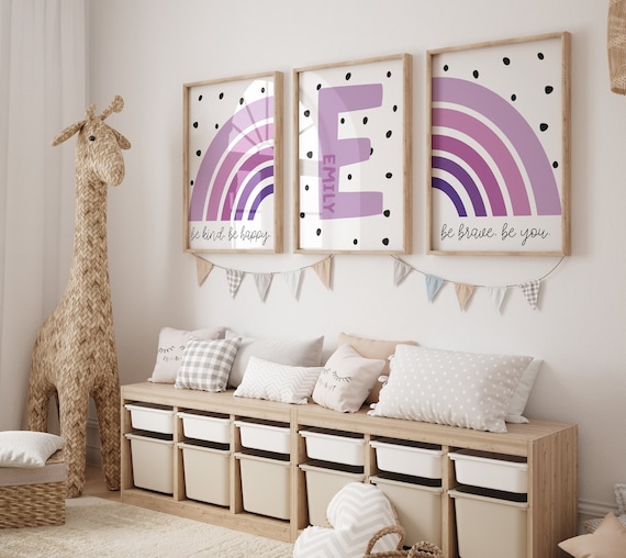 Purple kids room store