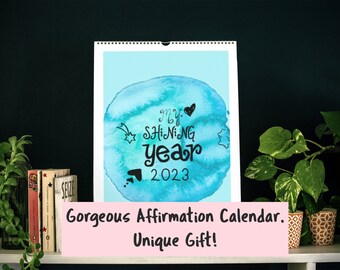Affirmation 2023 Calendar - Etsy