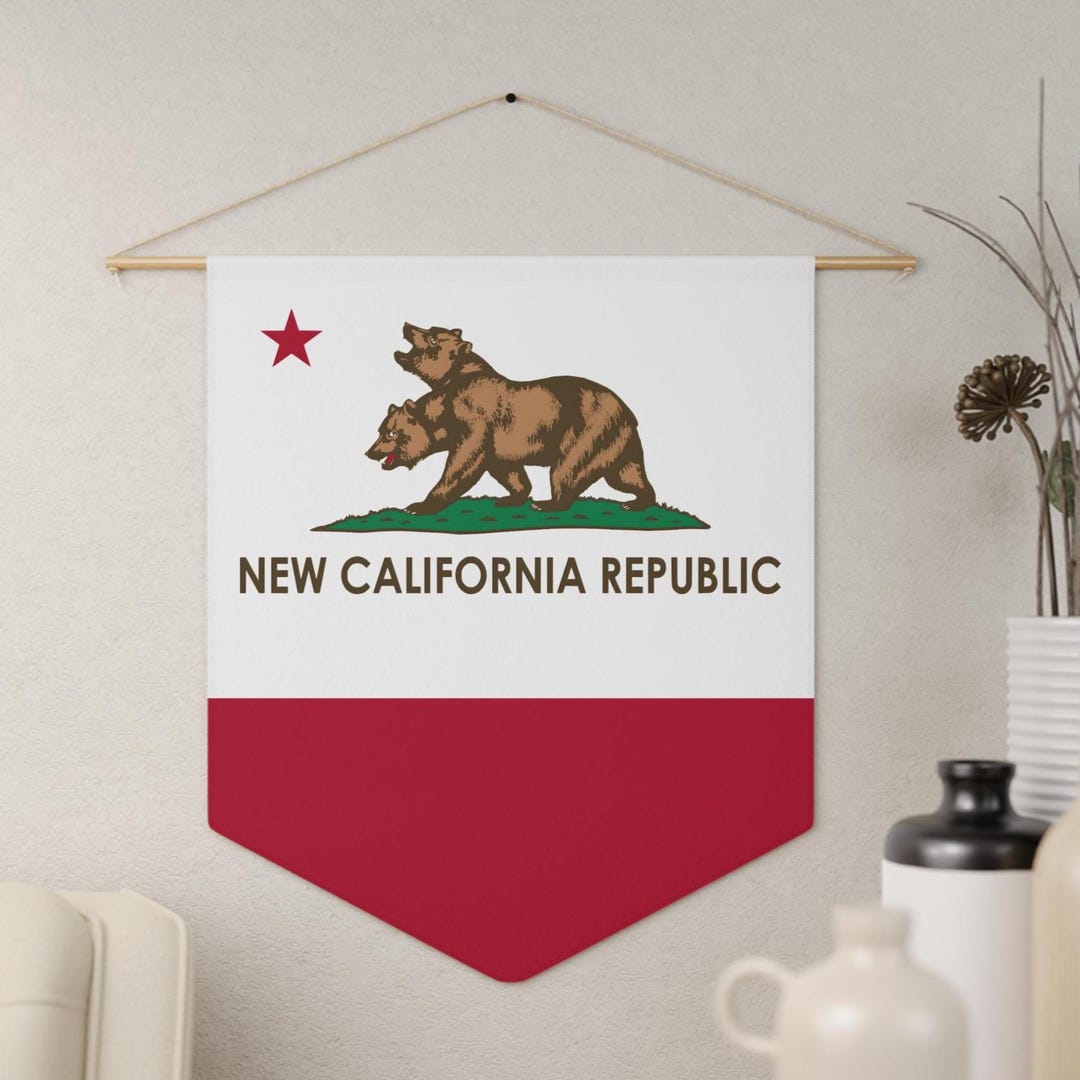 Fallout New California Republic Flag, Fallout NCR Flag, New California ...