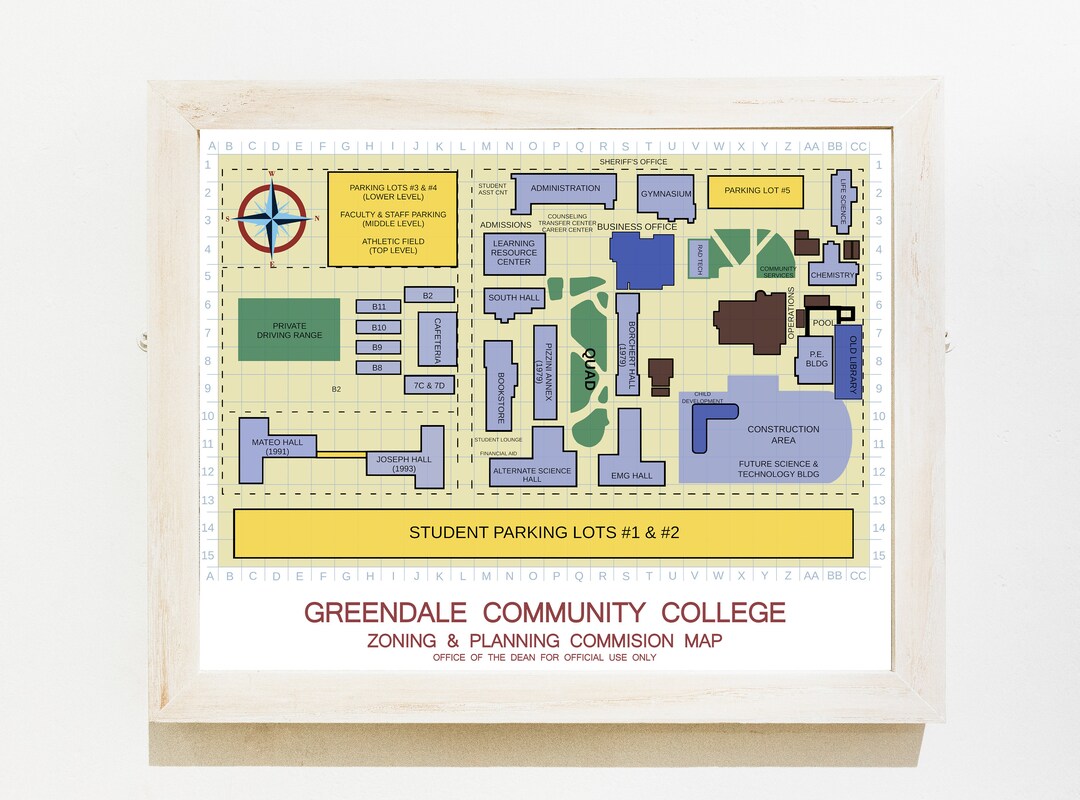 Community Tv Show Poster, Greendale Community College Map, Greendale ...