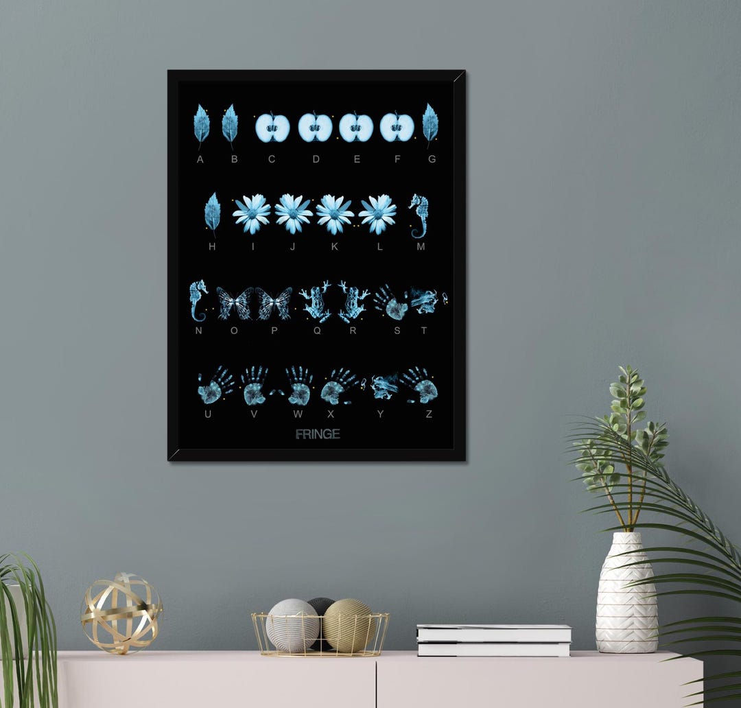Fringe Poster, Fringe Print, Fringe TV Show, Fringe Glyphs, Fringe ...