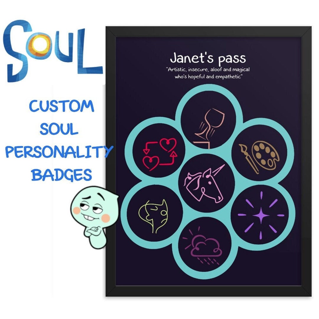 Soul Poster, Soul Personality Badges, Soul Earth Pass, Soul Print ...