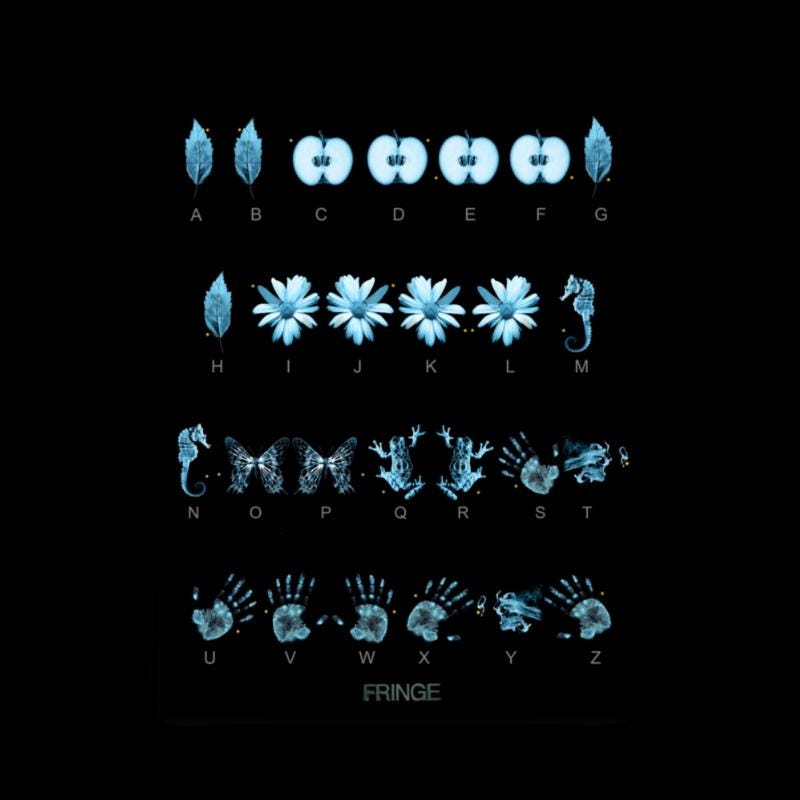 Fringe Poster, Fringe Print, Fringe TV Show, Fringe Glyphs, Fringe ...
