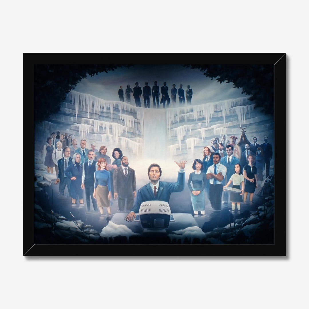 Severance Painting, Cold Harbor Painting, Severance Print, Mark Cold ...