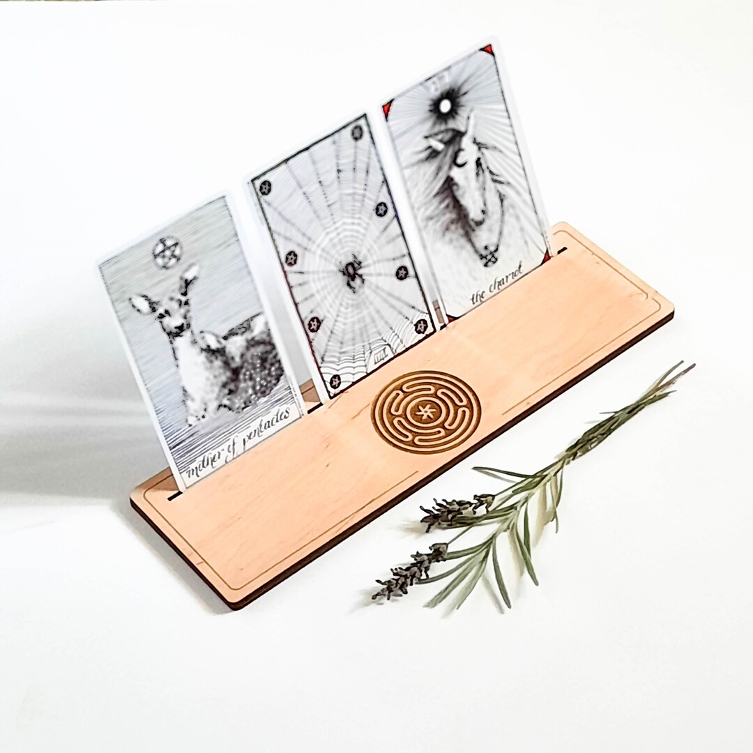 Tarot Card Stand HECATE Tarot Card Holder Tarot Card of the Day Stand ...
