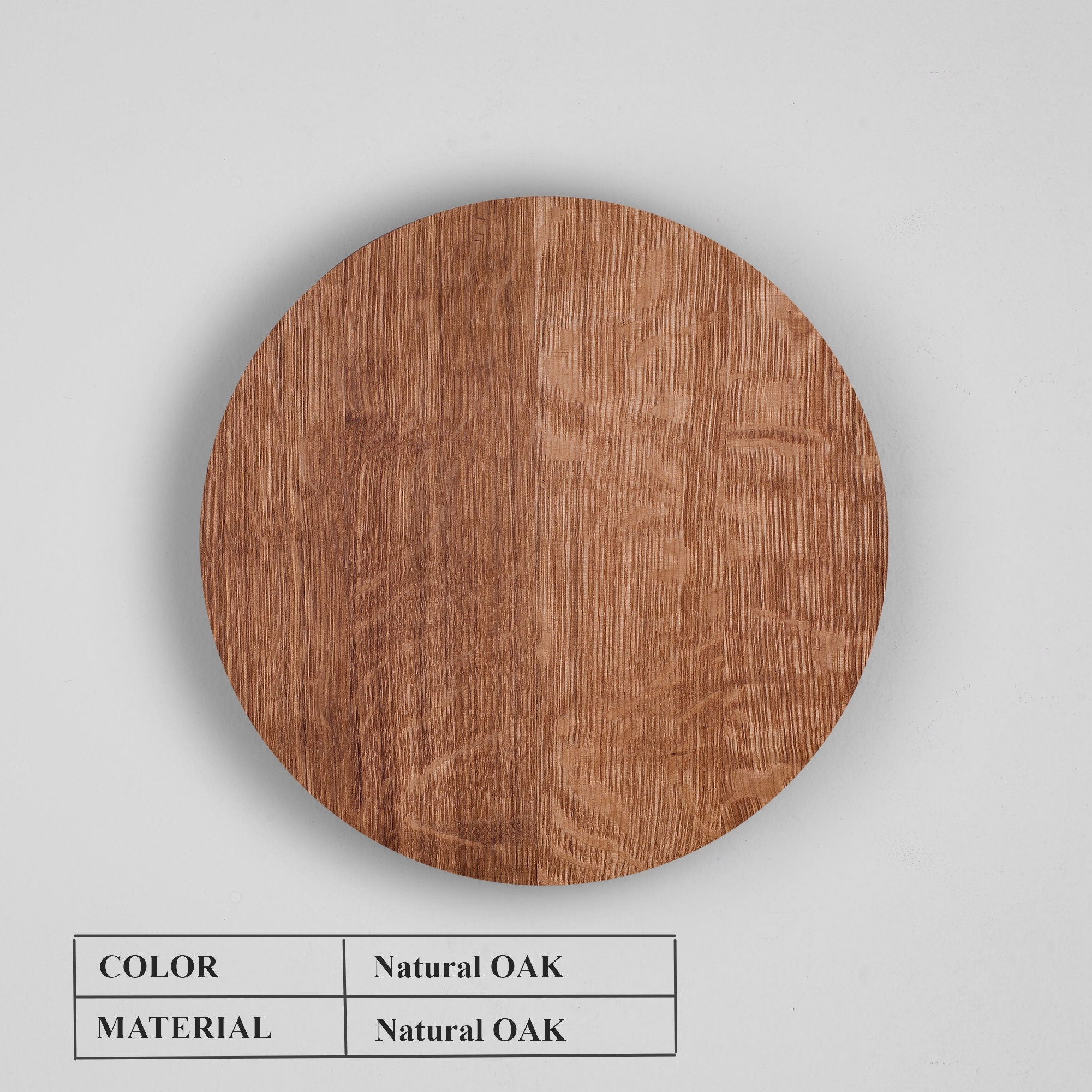 Up Down Light Round Wood Sconce Led Wall Lighting Minimalist Lamp - Etsy