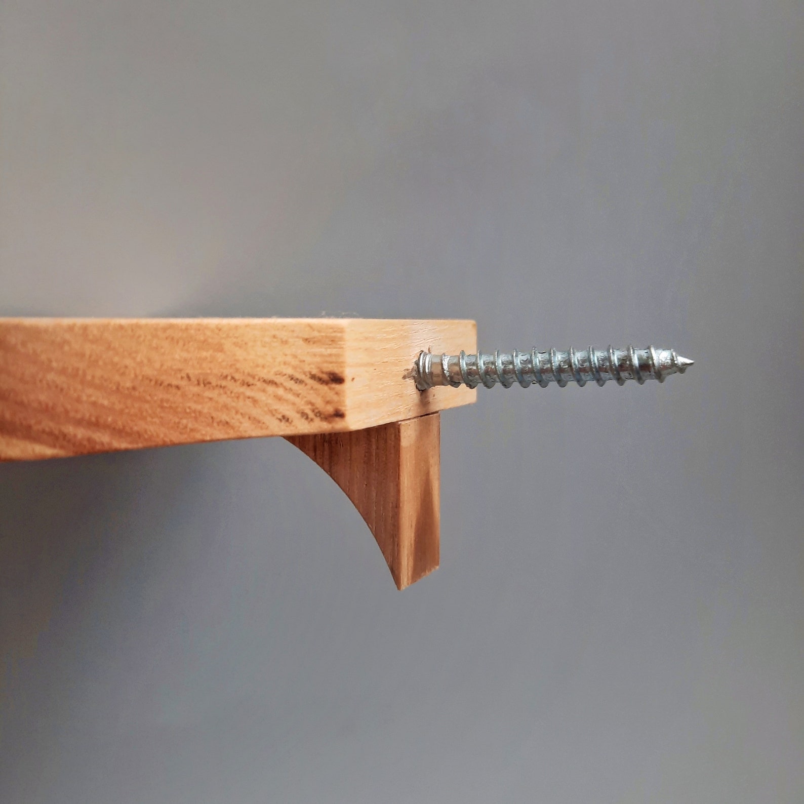 Floating Plant Shelf Wooden Shelves Minimalist Wall Shelf - Etsy