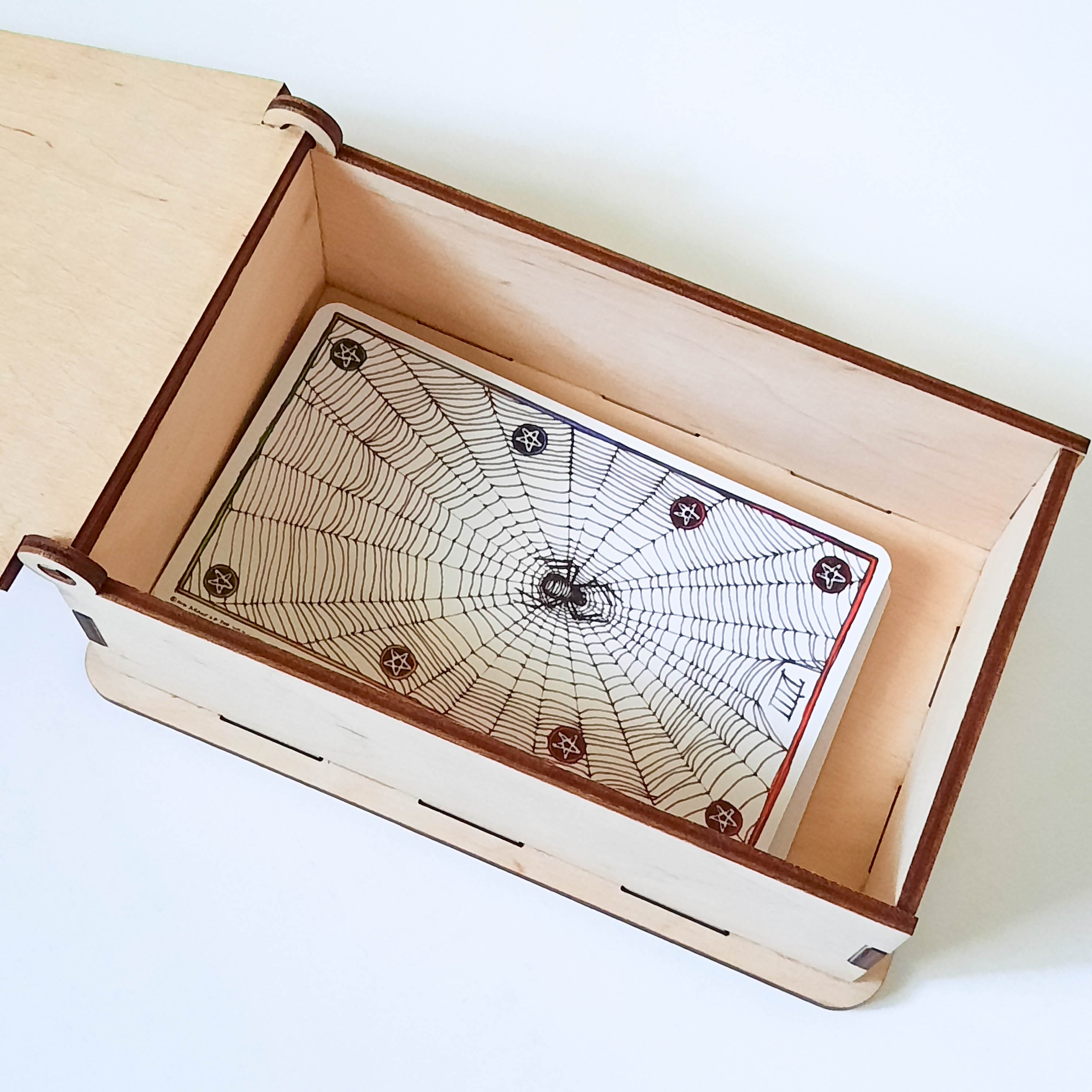 Tarot Deck Holder Tree of Life Tarot Card Storage Tarot Box - Etsy