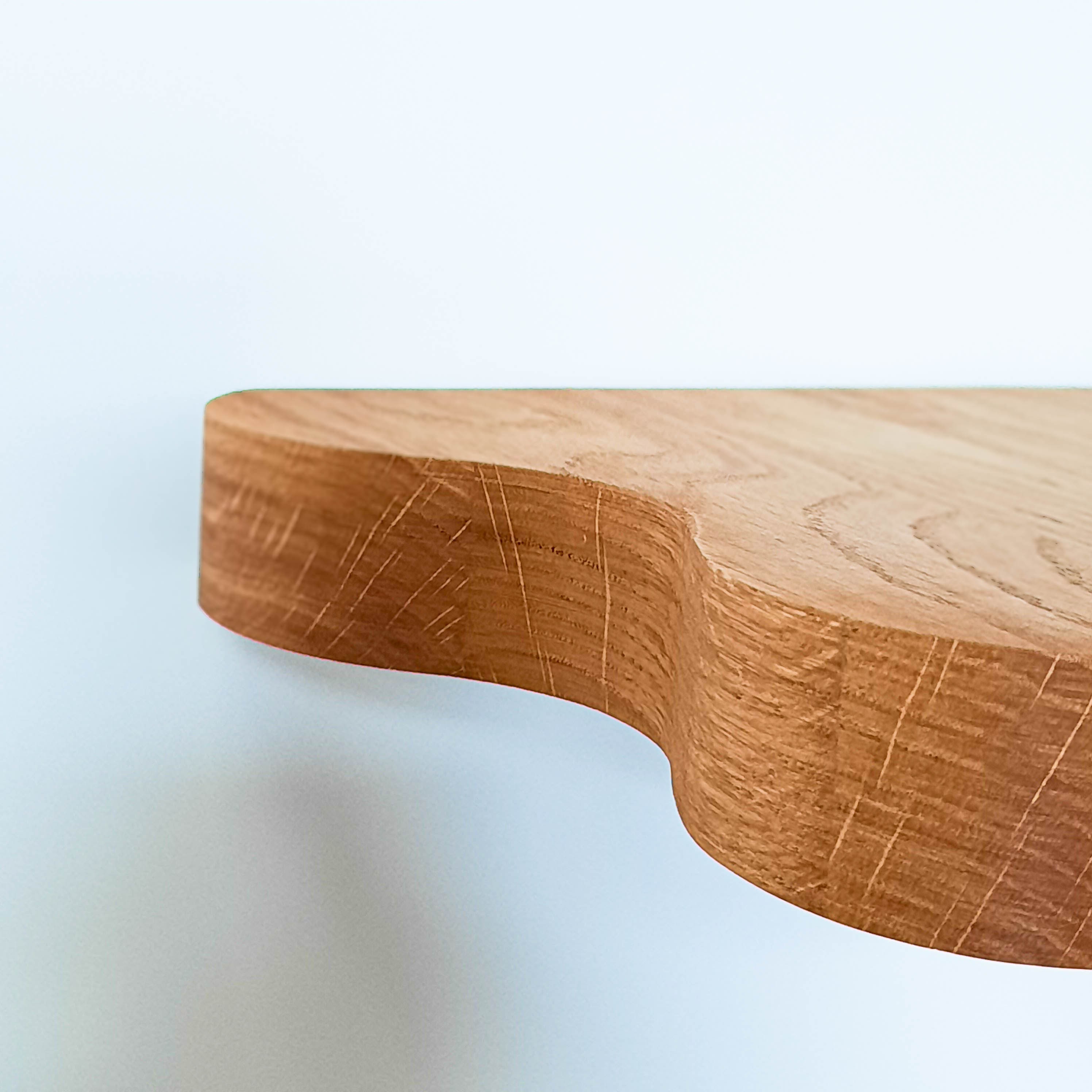 Floating Corner Shelf Wavy Shelves Scallop Corner Bookshelf Maximalist ...