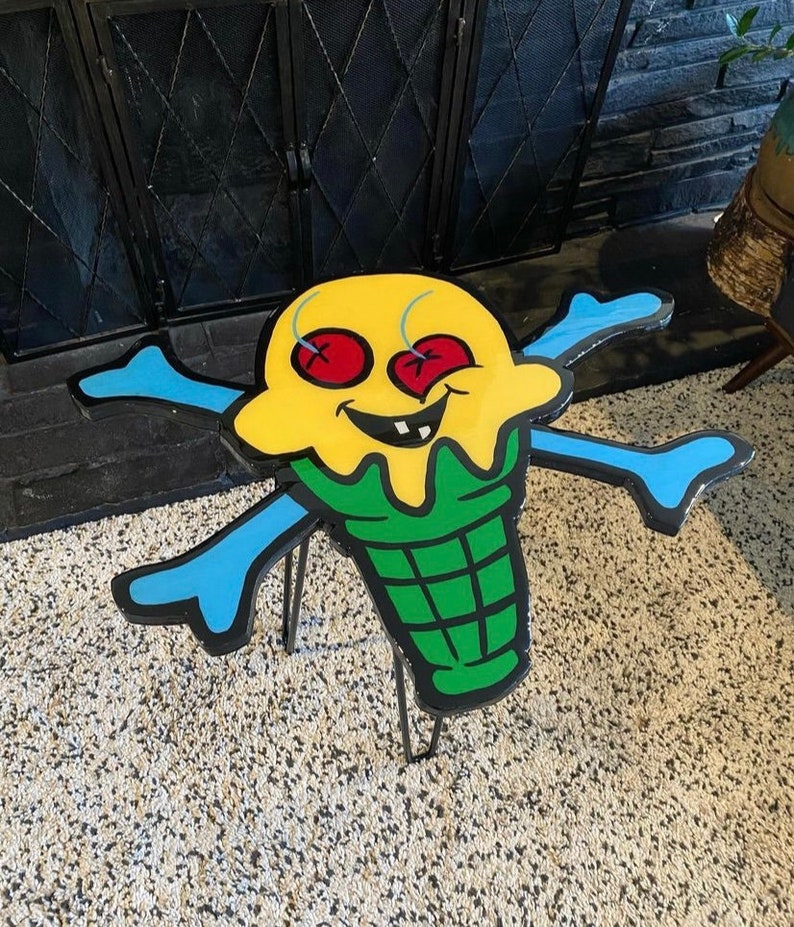 Custom Ice Cream BBC End Table - Etsy