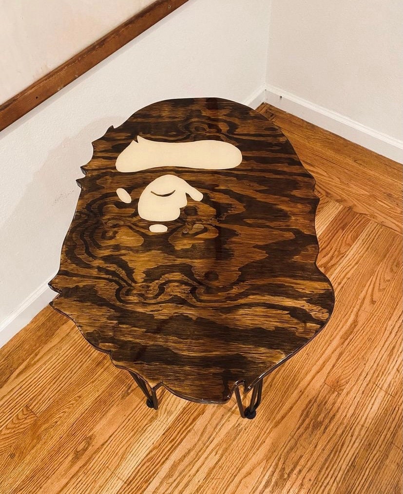 Custom Bape Sasquatch End Table - Etsy