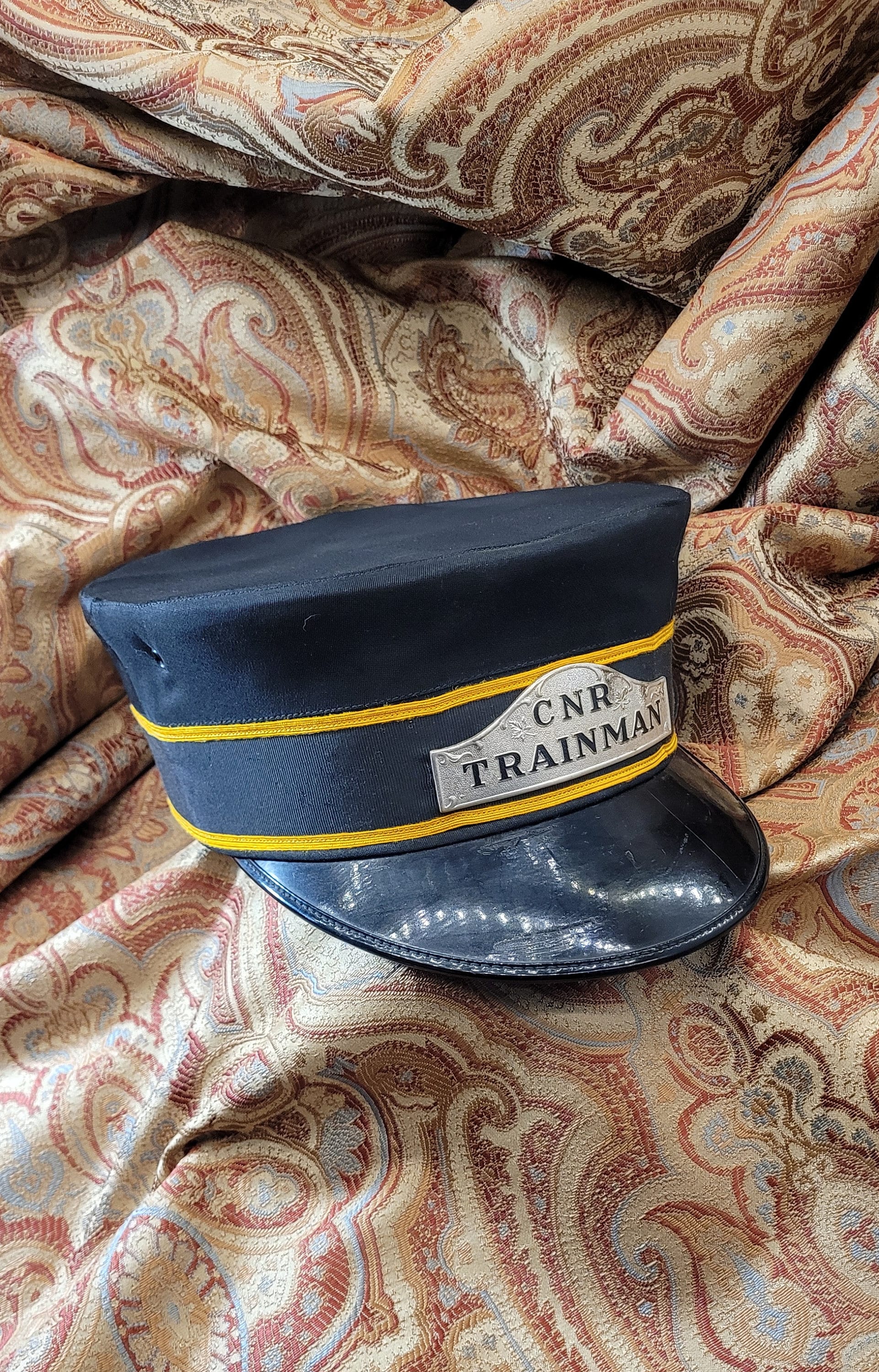 Vintage, CNR, Canadian National Railway, Trainman Cap, C. 1950 - Etsy