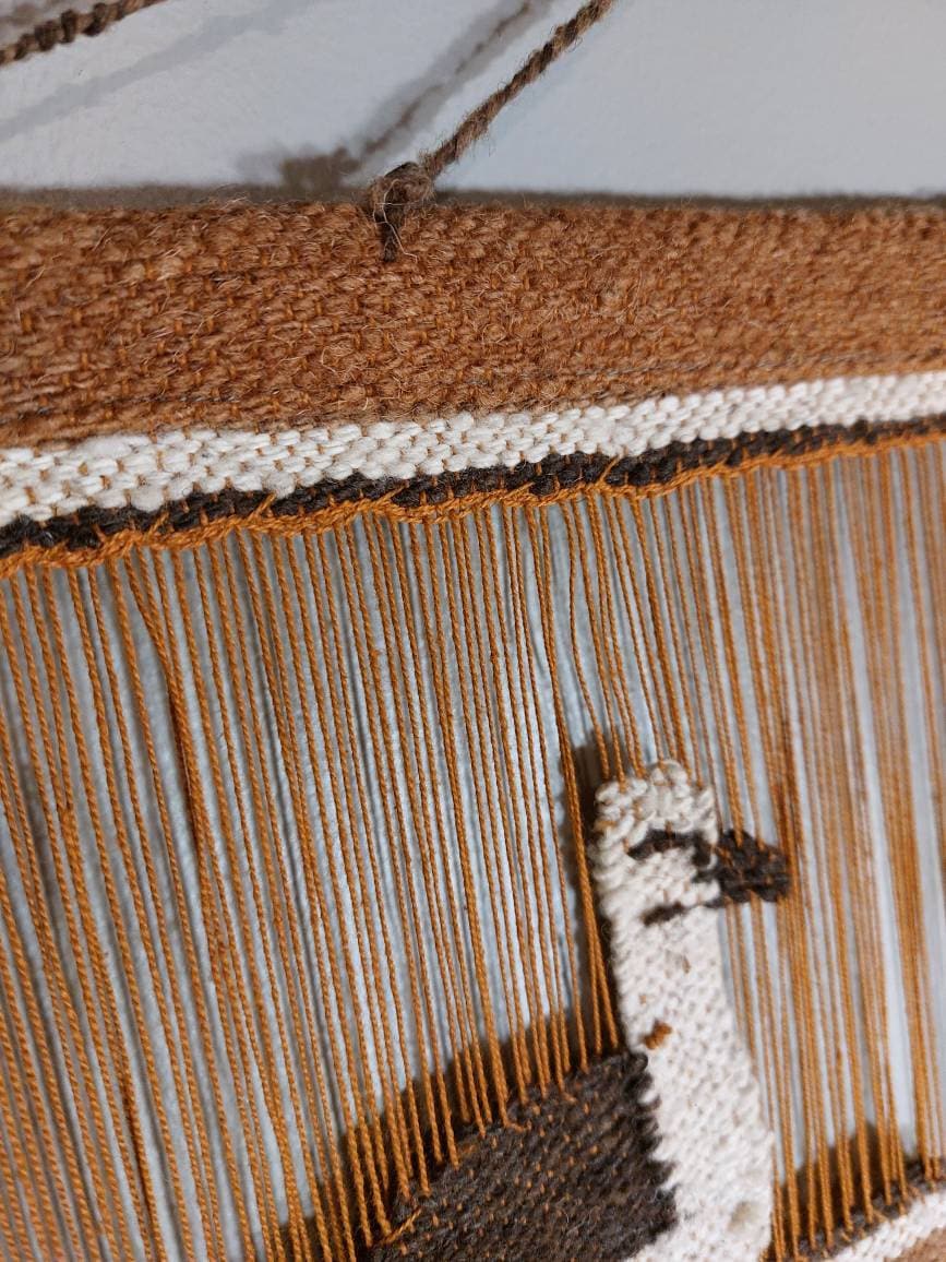 Peruvian Hand-crafted, Loom Art, Artisanal/folk/pastoral Loom Tapestry ...