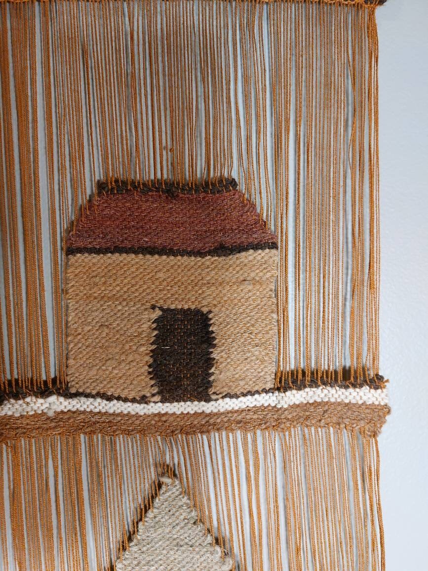 Peruvian Hand-crafted, Loom Art, Artisanal/folk/pastoral Loom Tapestry ...