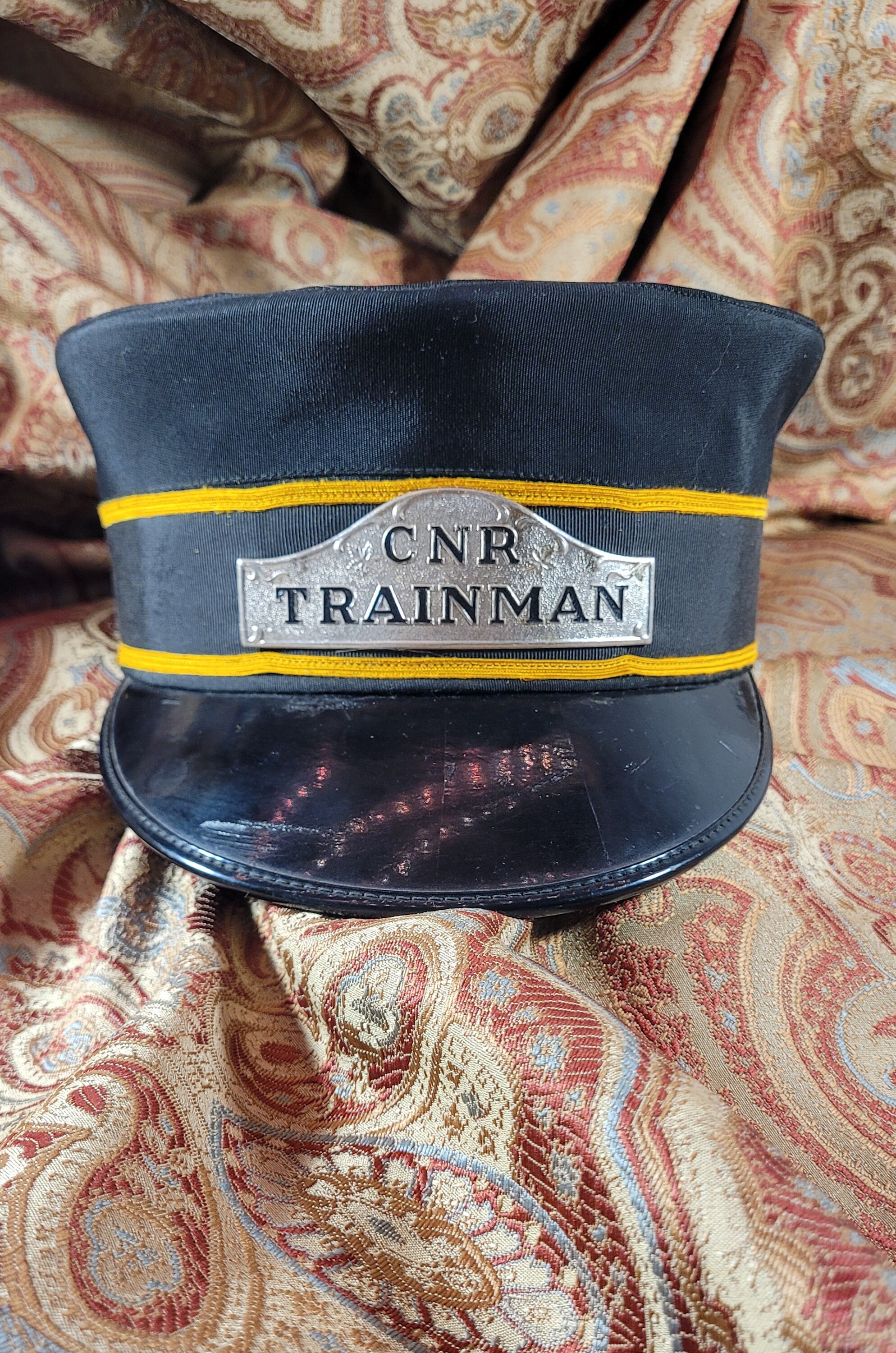 Vintage, CNR, Canadian National Railway, Trainman Cap, C. 1950 - Etsy