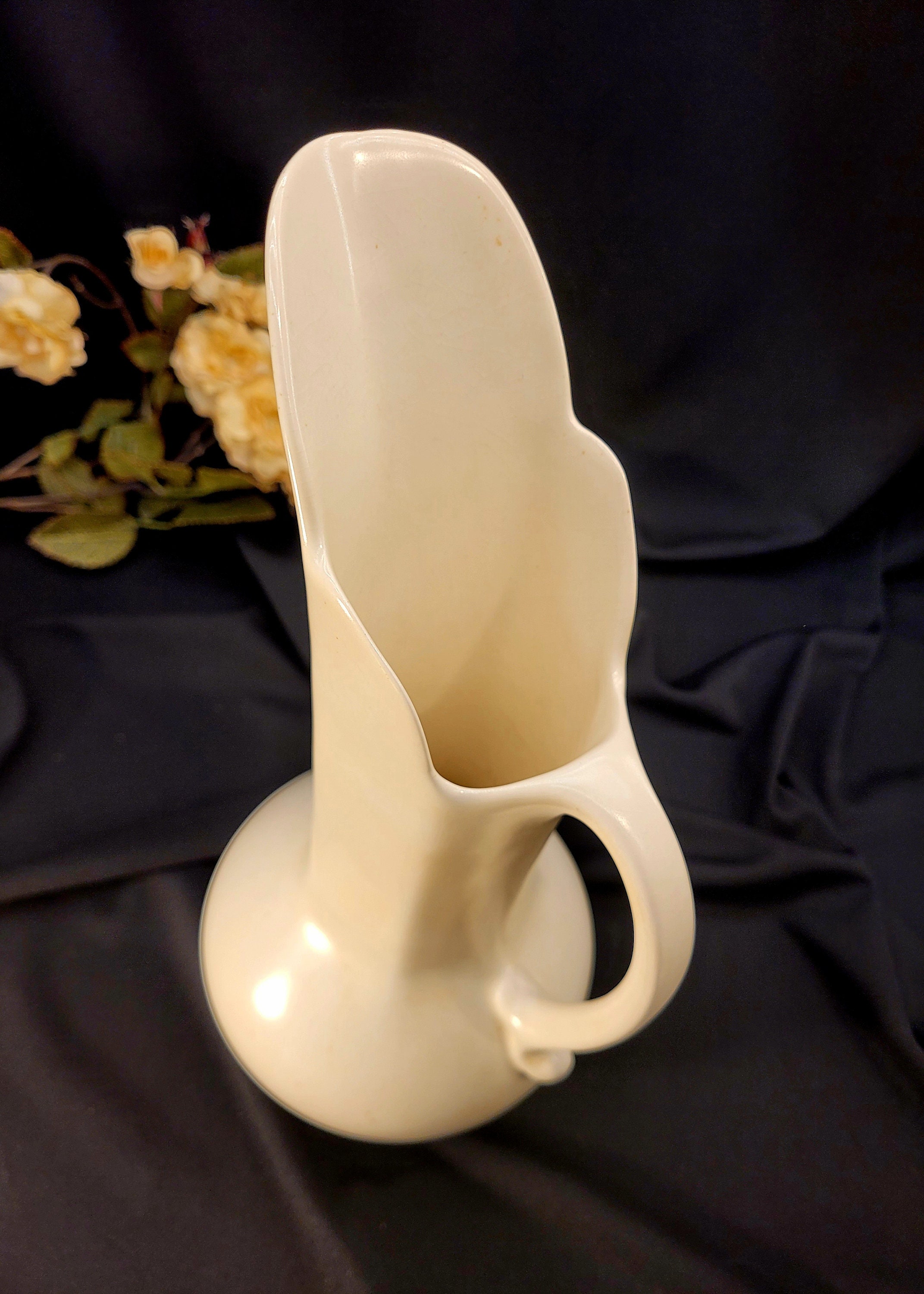 Choice, Vintage, Crown Devon, Creamware Pitchers, Late Art Deco, C ...