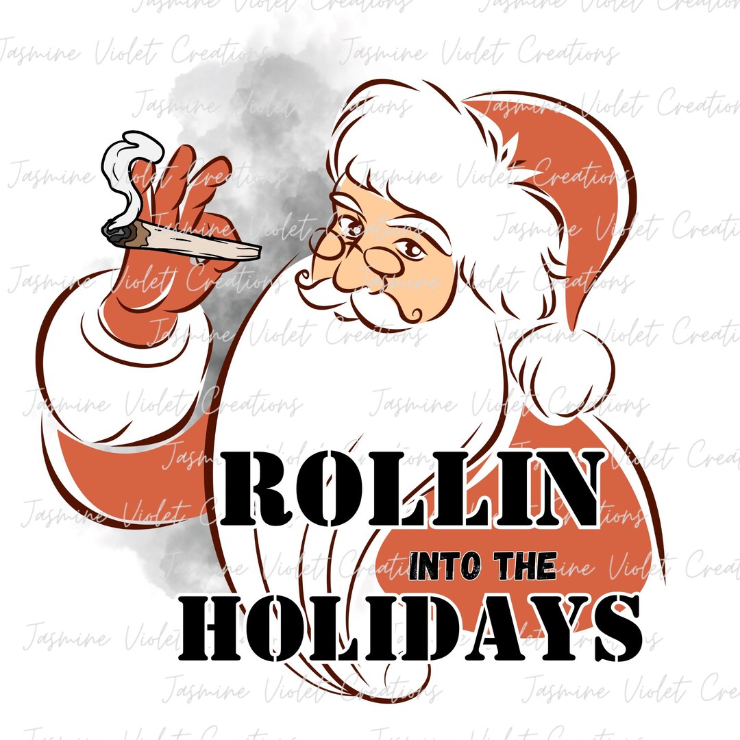 Weed Santa Cannabis SVG PNG File Instant Download Cannabis Mary Jane ...