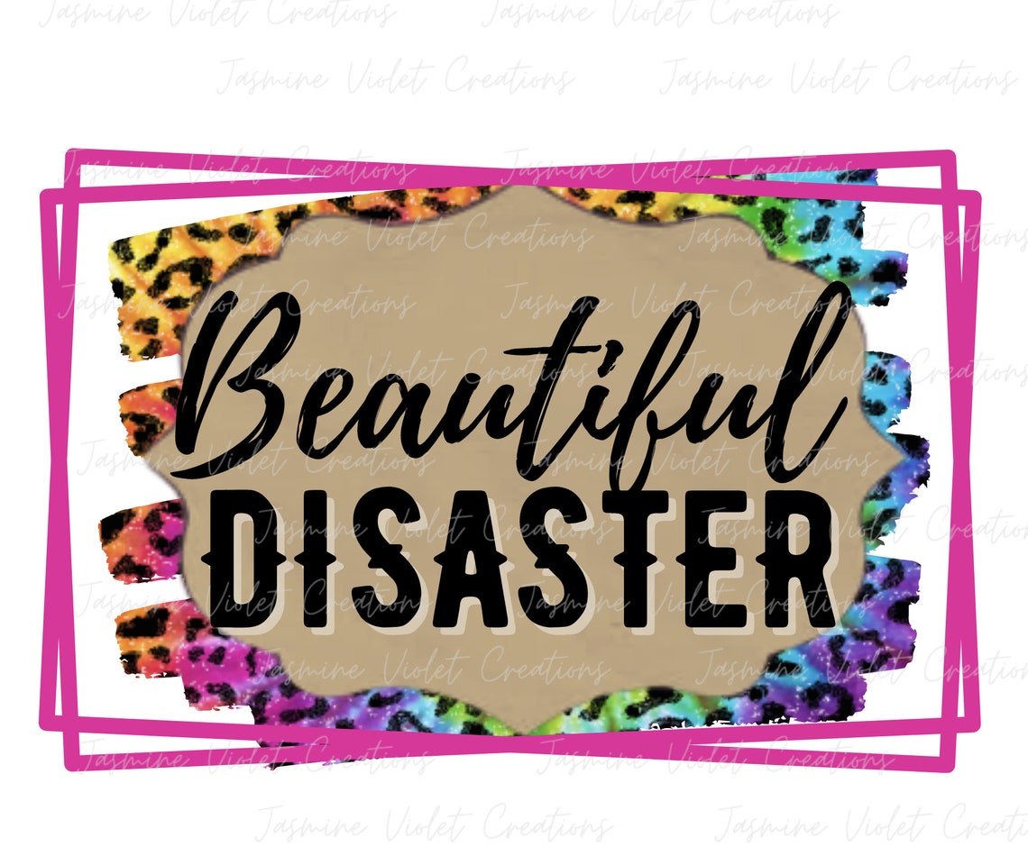 Beautiful Disaster IMAGE Colorful Digital Image Images PNG File ...